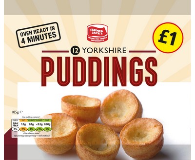 Farmer Jacks 12 Yorkshire Puddings – A. B. Snell & Son