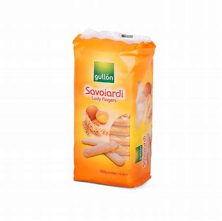 Gullon Savoiardi Italian Lady Sponge Fingers – A. B. Snell & Son