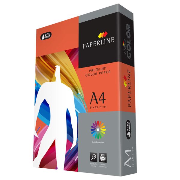 A4 Orange Paperline Premium Colour Paper 250 Sheets – A. B. Snell & Son