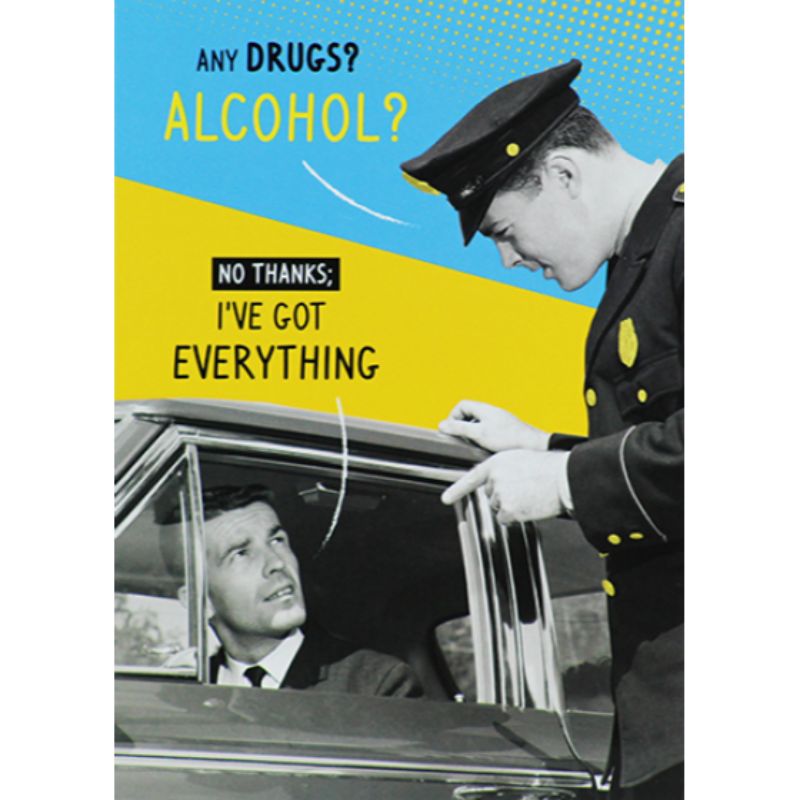 Jitterbug – Alcohol Humorous Card – A. B. Snell & Son