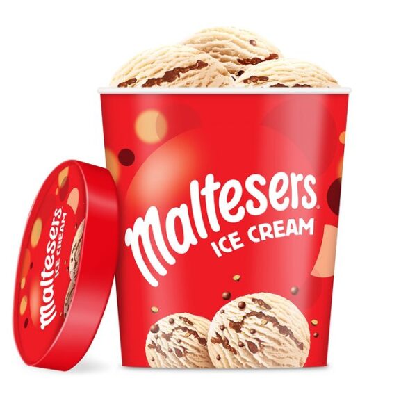 Maltesers Ice Cream Tub 500ml – A. B. Snell & Son