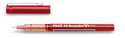 Pilot V7 Hi-Tecpoint 0.7 Red Pen – A. B. Snell & Son