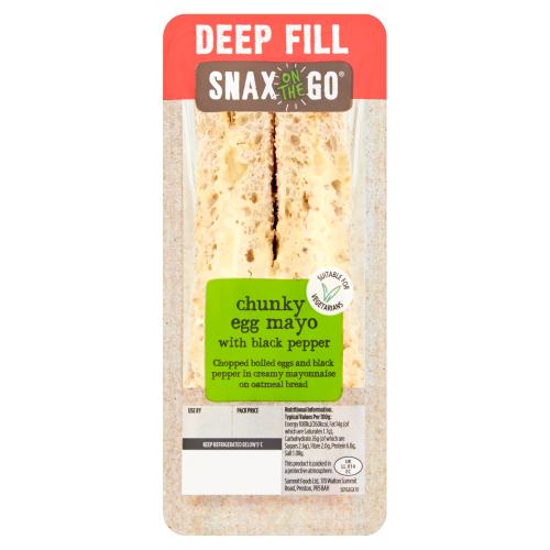 Snax on the Go Chunky Egg Mayo Sandwich – A. B. Snell & Son