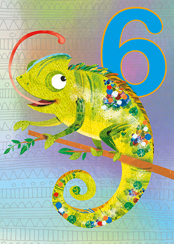 6th Birthday Chameleon – A. B. Snell & Son