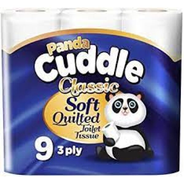 Panda Cuddle Classic 9 Roll – A. B. Snell & Son