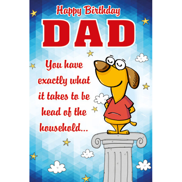Happy Birthday Dad card – A. B. Snell & Son