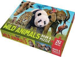 Wild Animals Book & Puzzle – A. B. Snell & Son